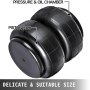 2 Air Lift Dominator D2600 Air Bags Single Port 1/2"npt Air Springs ...