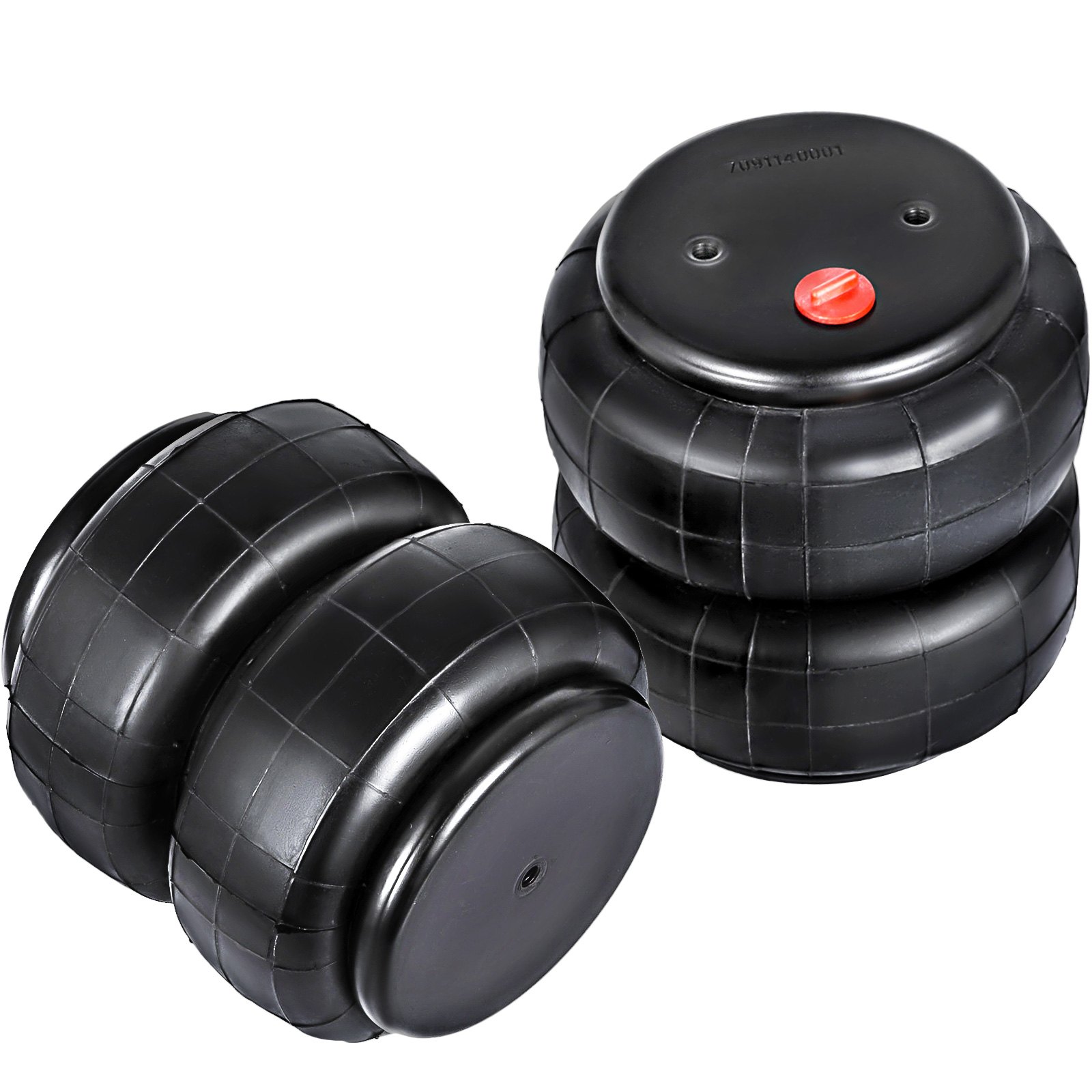 VEVOR D2600 Two Air Bags Single Port 1/2"npt Air Springs Suspension ...