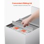 VEVOR Underbar Ice Bin – Stainless Steel Bar Cooler