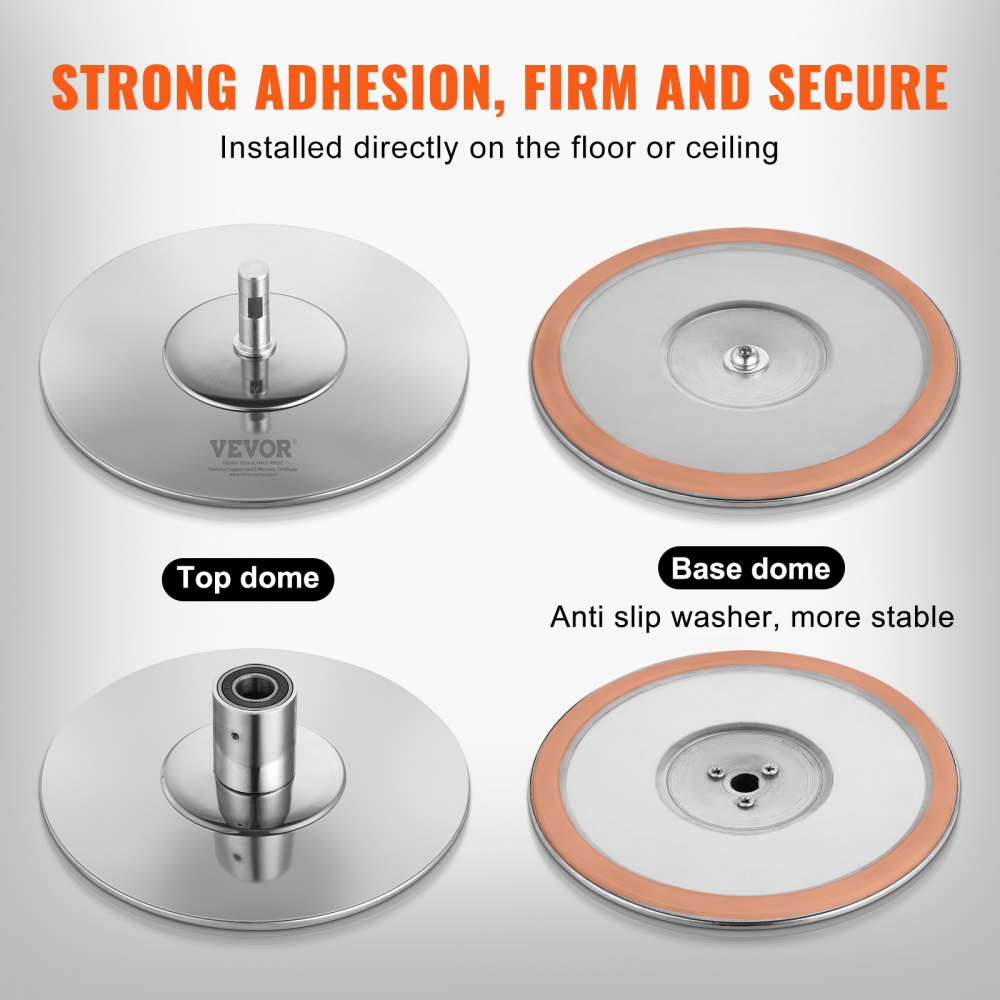 VEVOR Professional Dancing Pole, Spinning Static Dancing Pole Kit ...