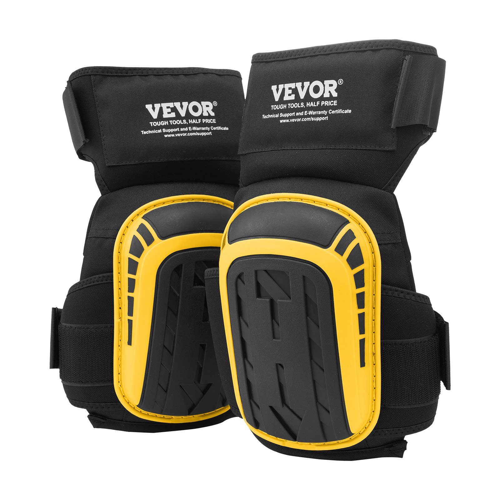 VEVOR Knee Pads for Work, Extended Heavy Duty Construction Knee Pads ...