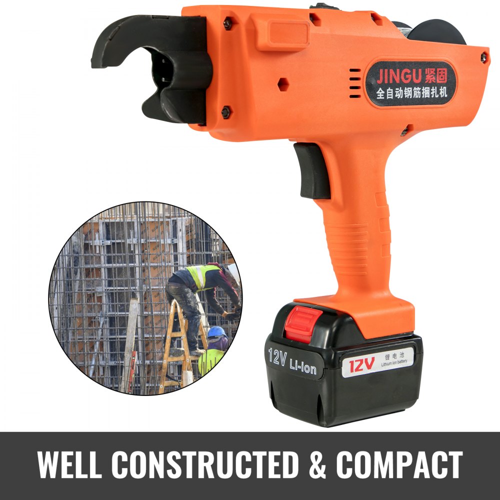 Rebar Tier 6mm-25mm Rebar Tying Machine 13200mah Automatic Handheld ...