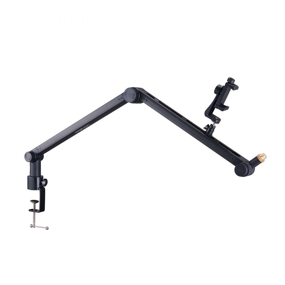 VEVOR Microphone Boom Arm with Desk Mount, 360° Rotatable, Adjustable ...