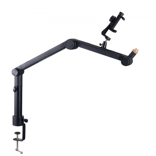 VEVOR Microphone Boom Arm with Desk Mount, 360° Rotatable, Adjustable ...