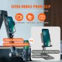 VEVOR Microphone Boom Arm with Desk Mount, 360° Rotatable, Adjustable ...