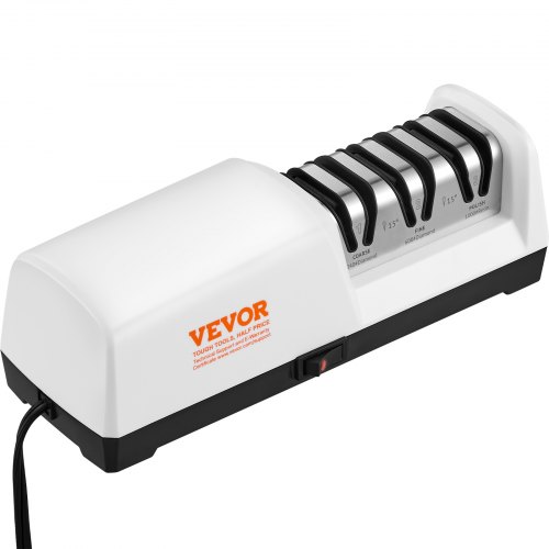 VEVOR Electric Knife Sharpener, 3 Stages Kitchen Knife Sharpener for ...