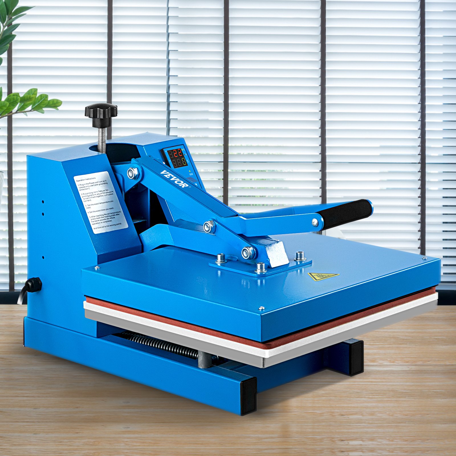 VEVOR Heat Press 15X15 Inch Heat Press Machine Industrial Quality Power ...