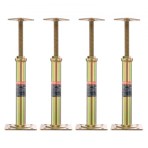 VEVOR 4PCS Adjustable Floor Jack Post House Floor Leveling Lift 11.6 ...