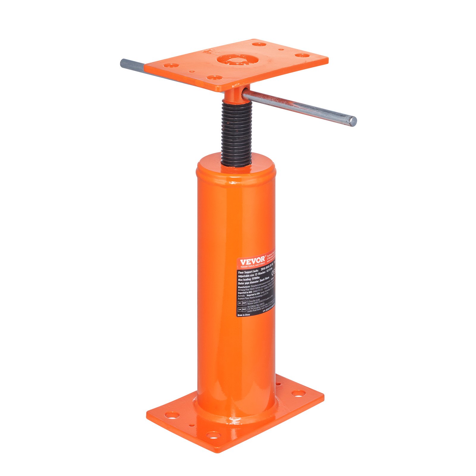 VEVOR Floor Jack for House – 9700 lbs, 12-16 in, Q235 Steel