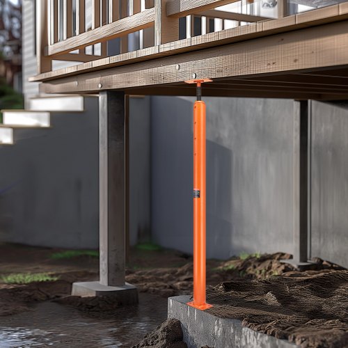 VEVOR Adjustable Floor Jack Post House Floor Leveling Lift 54"-150 ...