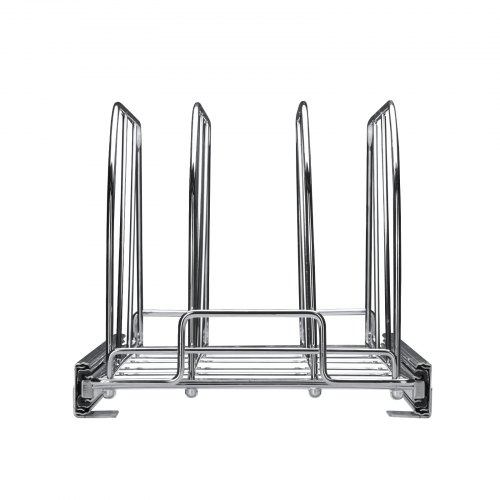 VEVOR Pan and Pot Rack, Expandable Pull Out Under Cabinet Organizer ...