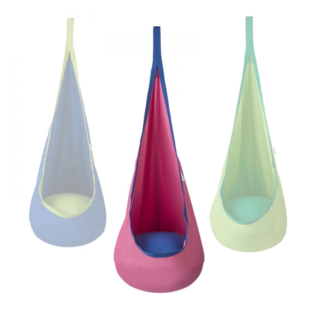 VEVOR Kids Pod Swing Seat, Hanging Hammock Chair with LED Lights ...