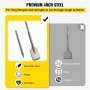 VEVOR SDS Max Clay Spade and Tile Thinset Removal Tool with Bull Point ...