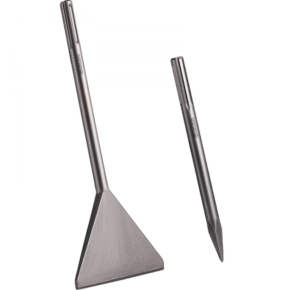 VEVOR SDS-Max Chisel Floor Scraper 5.9" Tile Removal Thinset Scaling ...