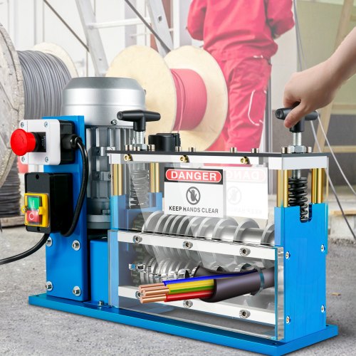 VEVOR Cable Wire Stripping Machine 0.06 inch -1.5 inch,Portable Powered ...