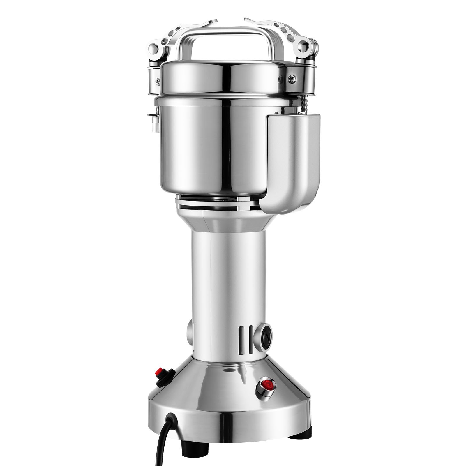 VEVOR Electric Grain Mill Grinder, 0.3 lbs Commercial Spice Grinders ...
