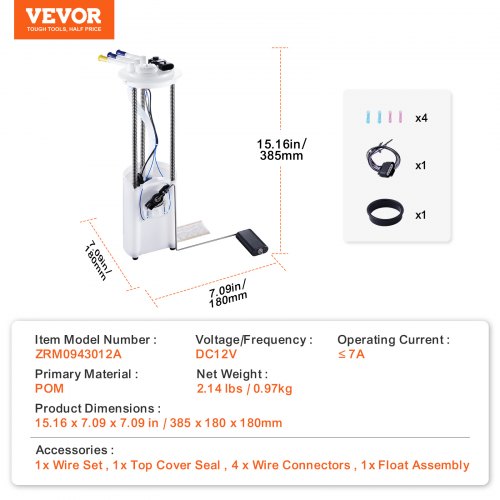 Electric Fuel Pump Module Assembly for Chevrolet Silverado and GMC ...