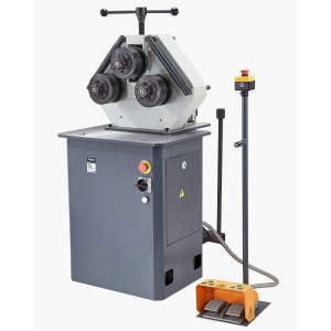 750W Electric Roll Bending Machine 3-Roller Electric Pipe Tubing Bender ...