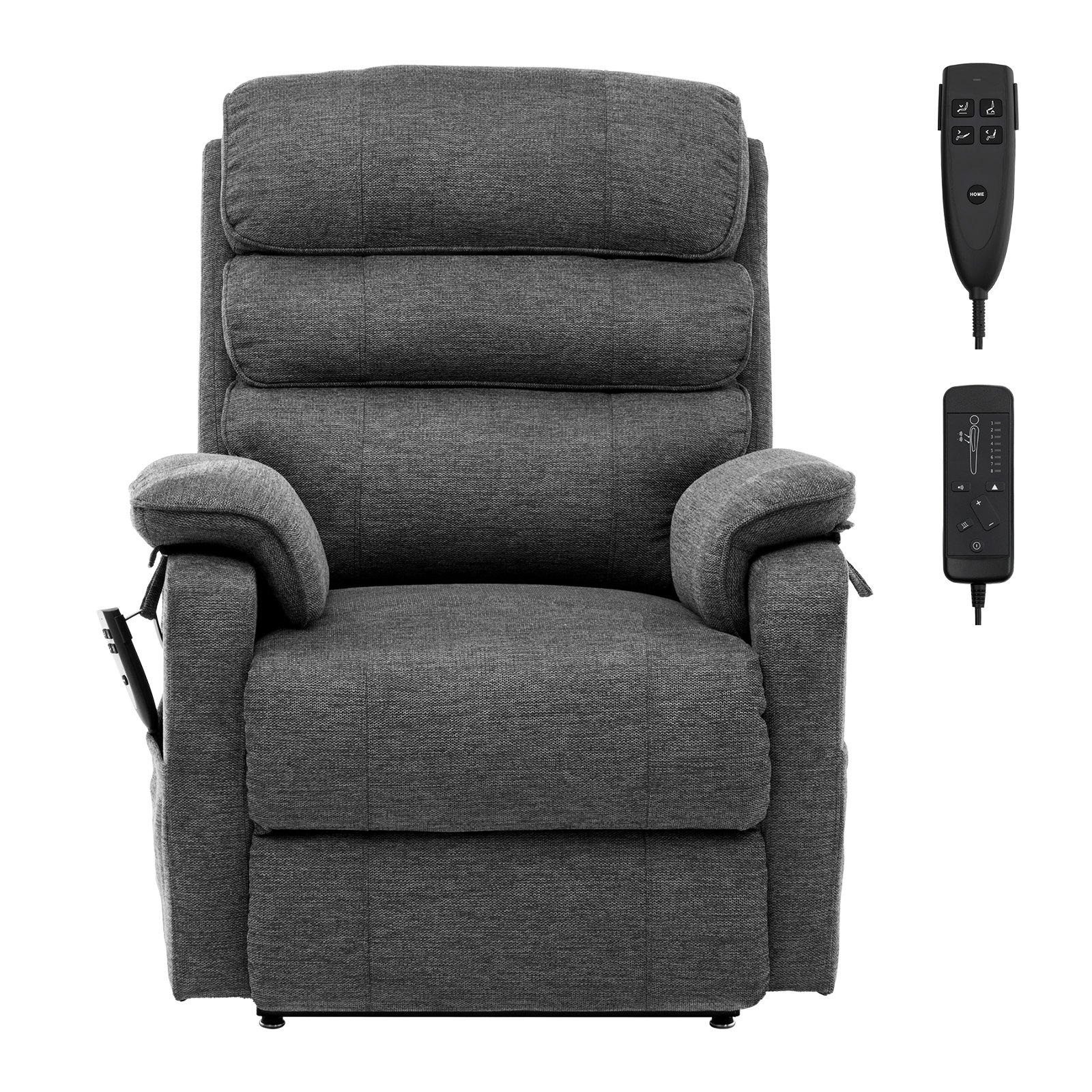 VEVOR Power Recliner Chair with Heat — Massage & Dual Motor