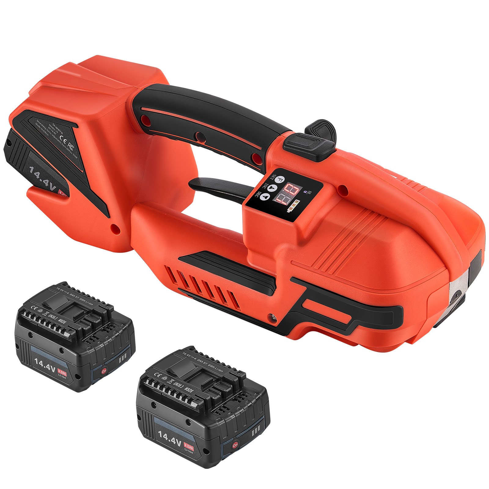 VEVOR Electric Strapping Machine, 2 x 4000mAh Batteries, Automatic ...