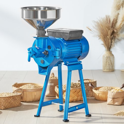 VEVOR Electric Grain Mill Grinder, 1500W 110V Spice Grinders ...