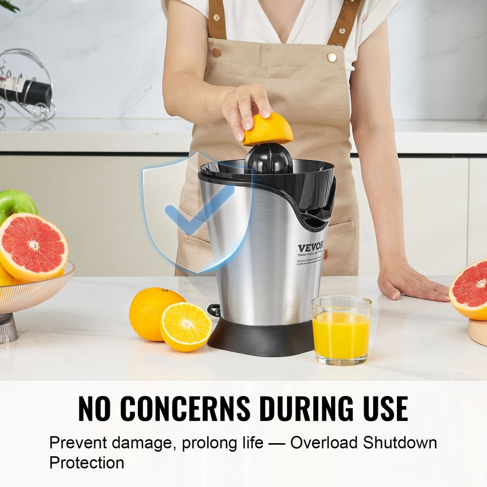 VEVOR Electric Citrus Juicer, Orange Juice Squeezer With One Juicing ...