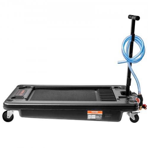 VEVOR Low Profile Oil Drain Pan, 17 Gallon Oil Drain Pan with Pump, Oil ...