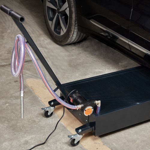 VEVOR Bandeja de drenaje de aceite de perfil bajo VEVOR, bandeja de drenaje de aceite de 20 ...