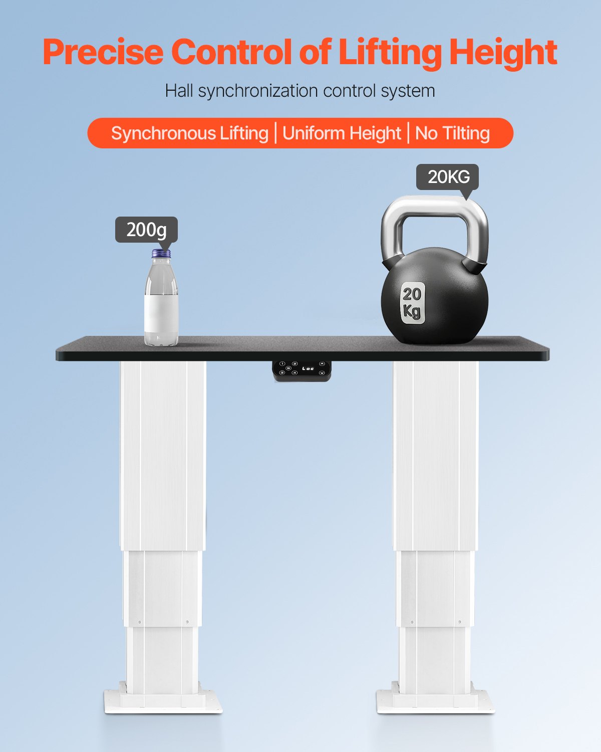 VEVOR Modular Lifting Columns – 260LB, 43LB, 14.2 to 31.1"H