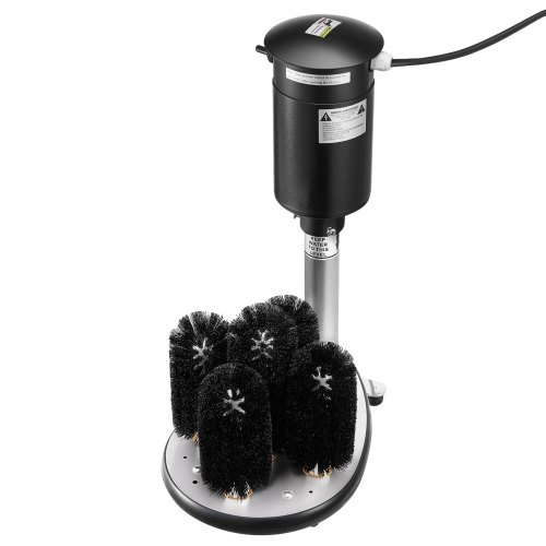 VEVOR Electric Glass Washer 5-Brush Bar Glass Cleaner 1200 Cups/H for ...