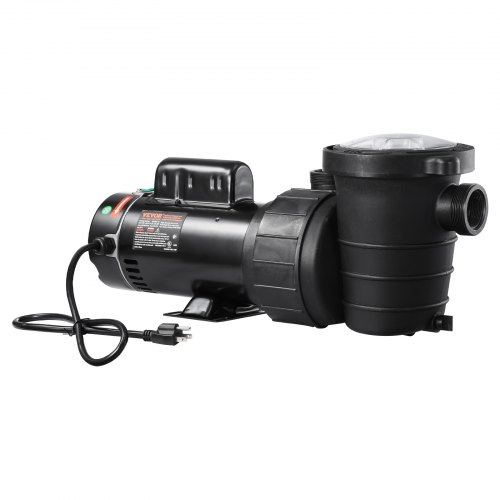 Above Ground Pool Pump 2HP/0.44HP Dual Speed Swimming Pool Pump 118 GPM ...