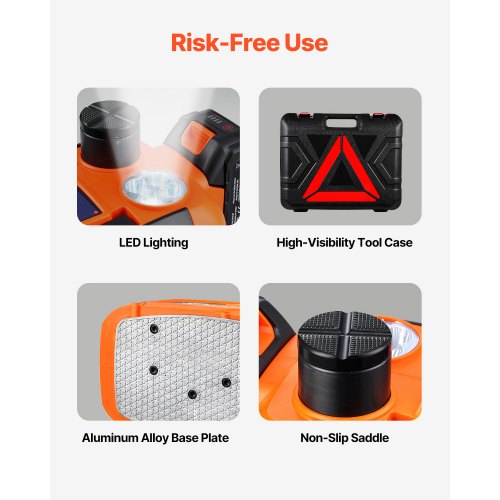 VEVOR Electric Car Jack 5 Tons /11000 lbs Portable Jack kit with Remote ...