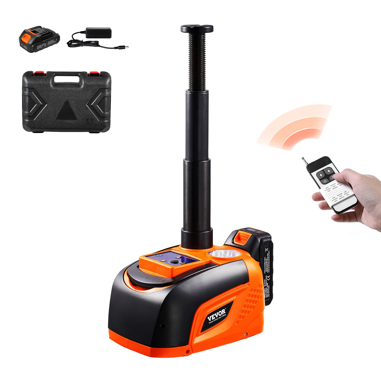 Electric Car Jack 5 Tons /11000 lbs Portable Jack kit with Remote ...