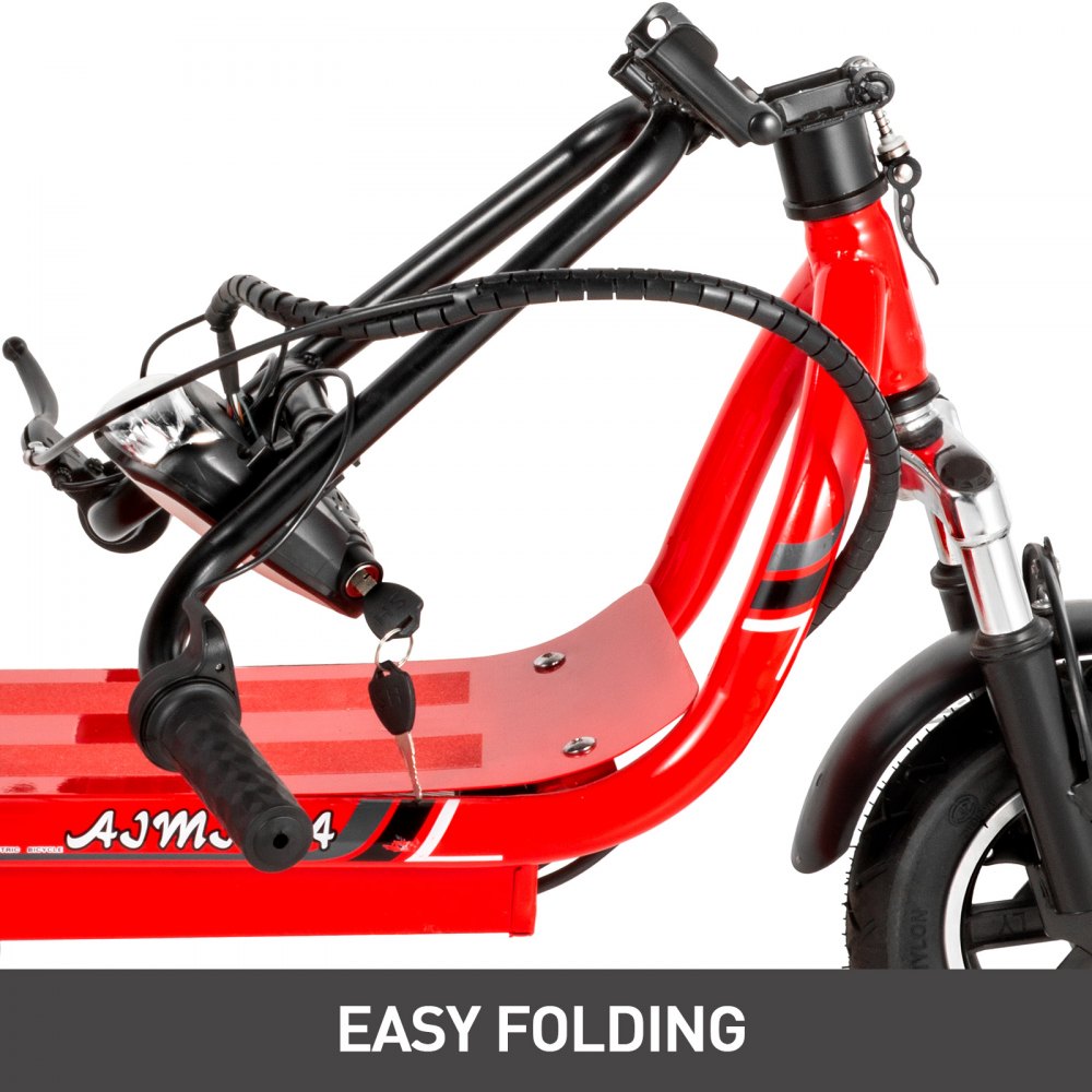 Electric Scooter 48V 12Ah Long-Range Battery Foldable Easy Carry ...