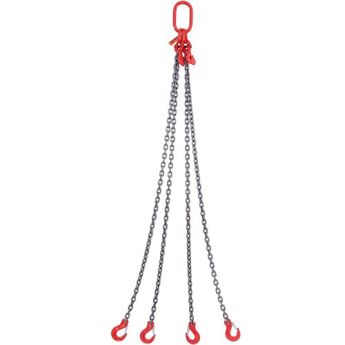 VEVOR Chain Sling, 11000 lbs Weight Capacity, 5/16'' x 5' G80 Lifting ...