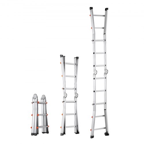 VEVOR Telescoping Ladder A Frame 11FT / 3350 mm Extension Multi ...