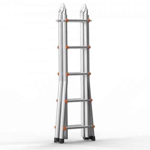 VEVOR Telescoping Ladder A Frame 17FT / 5120 mm Extension Multi ...