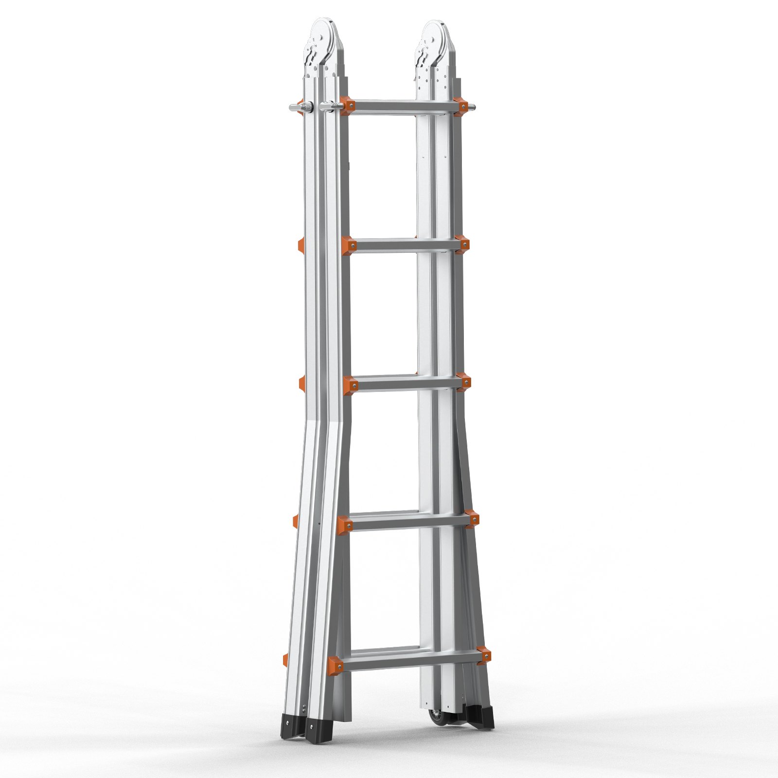VEVOR Collapsible A Frame Ladder – 20 FT, 330lb Load