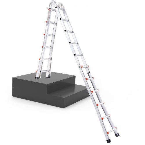 VEVOR Telescoping Ladder A Frame 20.5FT / 6230 mm Extension Multi ...
