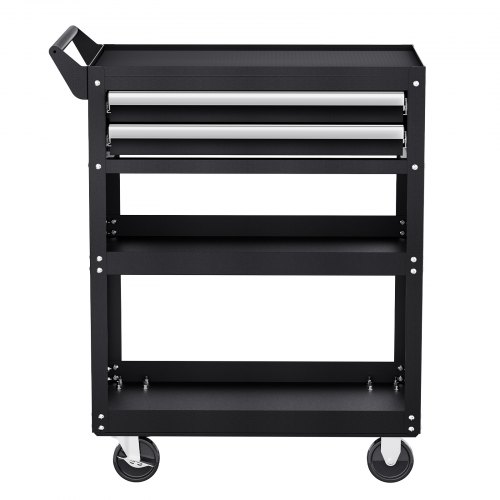 VEVOR 5-Tier Tool Cart on Wheels 400 lb Rolling Work Cart with Drawer ...
