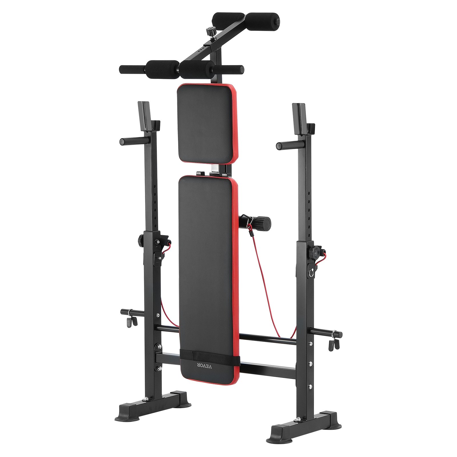VEVOR Weight Bench, Multi-Functional Adjustable Weight Bench Press for ...