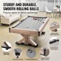 VEVOR Billiards Table Combo Set, 7ft 3-in-1 Multi Game Table with ...