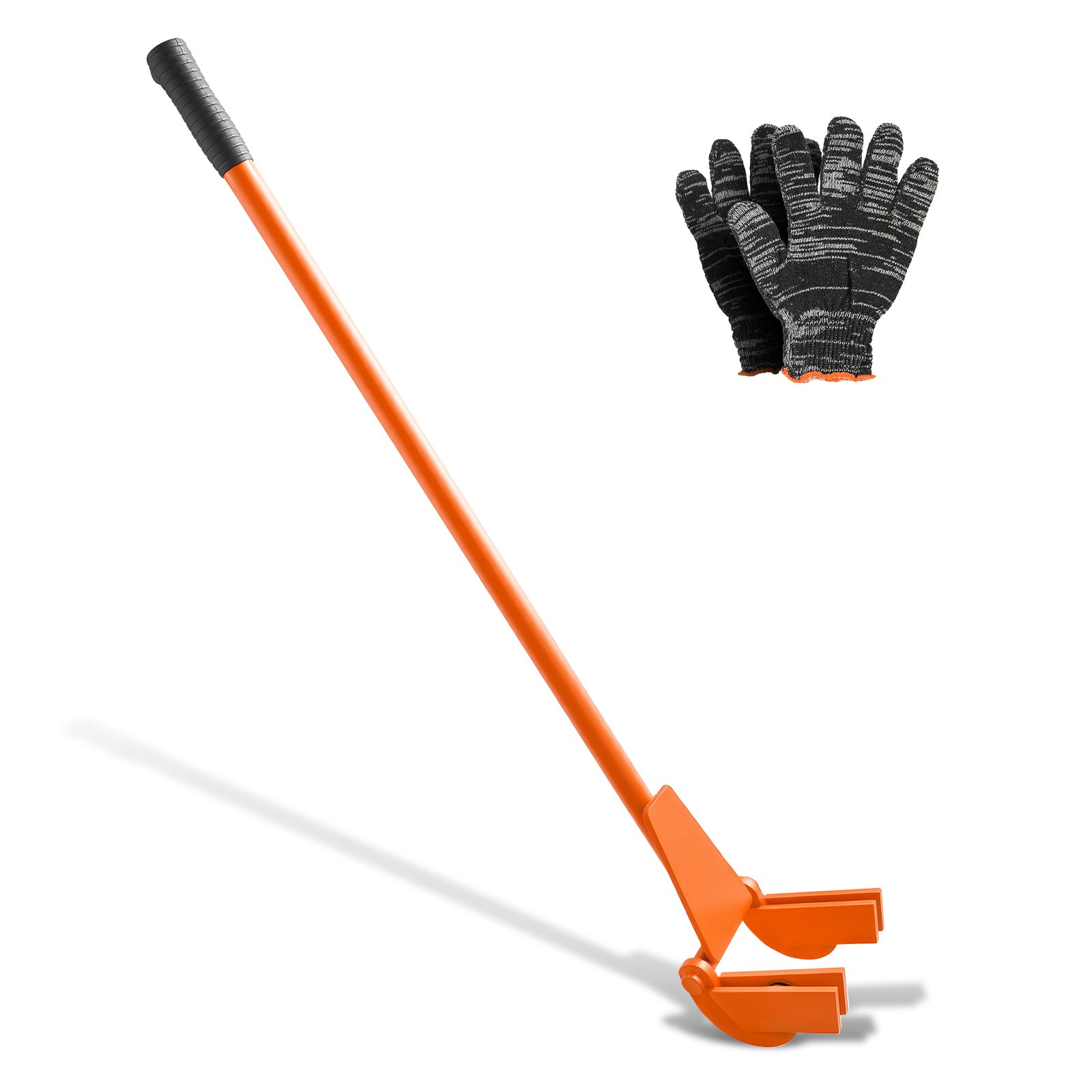 VEVOR Pallet Buster Tool, 40 Inch Carbon Steel Handle Wrecking Pry Bar ...