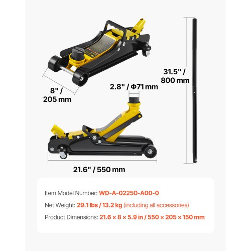 VEVOR Hydraulic Jacks - Heavy-Duty Lifting Solutions