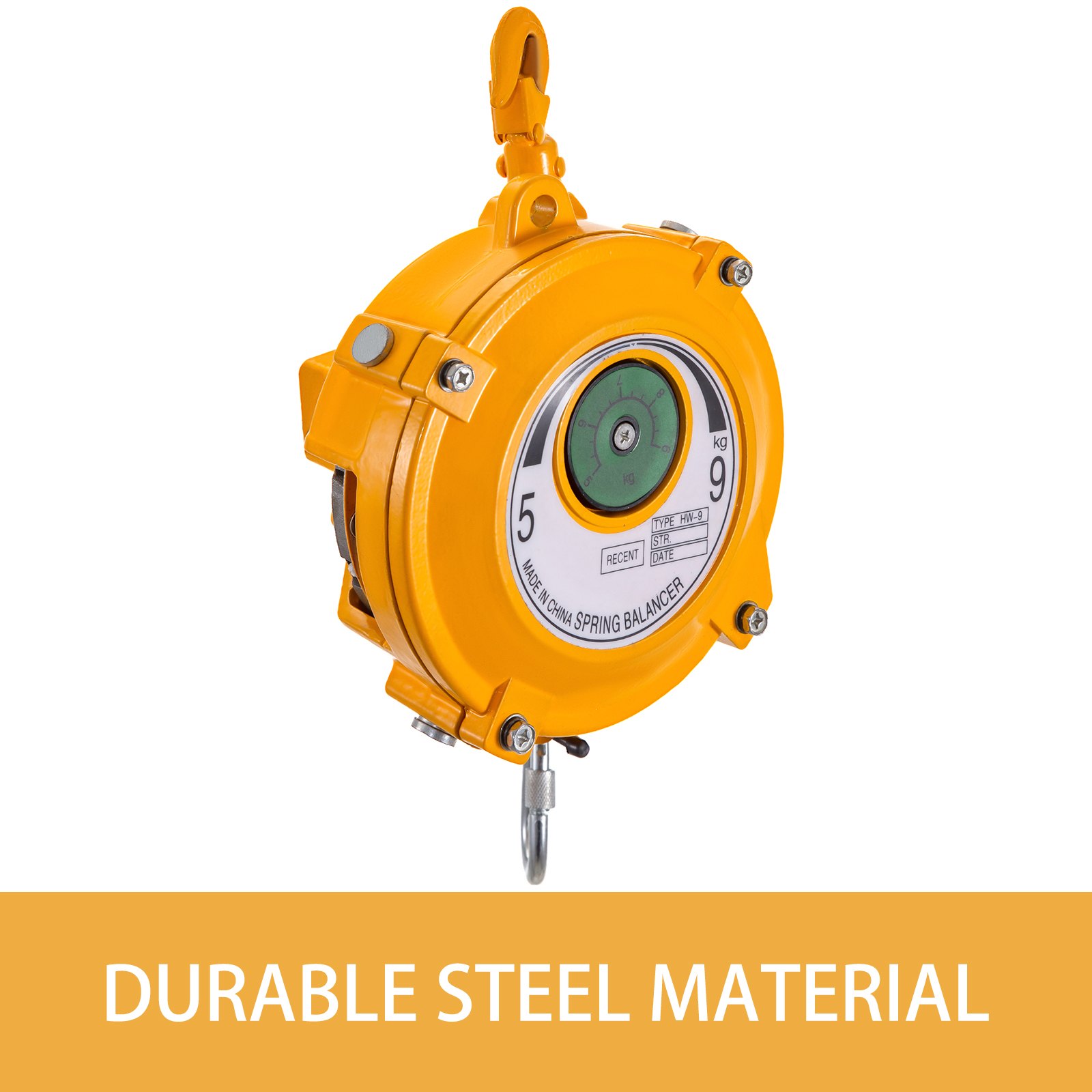 VEVOR Spring Balancer 11-19lbs(5-9kg) Retractable Tool Holder 1.5m ...