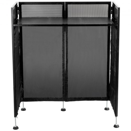 VEVOR DJ Facade Table 20x40x45 Inches, DJ Booth Flat Table Top 20x40 ...