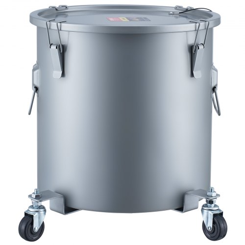 VEVOR Fryer Grease Bucket, 10 Gal Oil Disposal Caddy with Caster Base ...