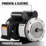 New 1.5 Hp Electric Motor 56C Frame Single Phase TEFC 115/230 V 141556C ...