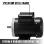 New 1.5 Hp Electric Motor 56C Frame Single Phase TEFC 115/230 V 141556C ...