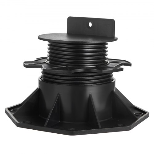 12 Pcs Adjustable Deck Support Pedestal Deck Foundation Base Rising 2. ...